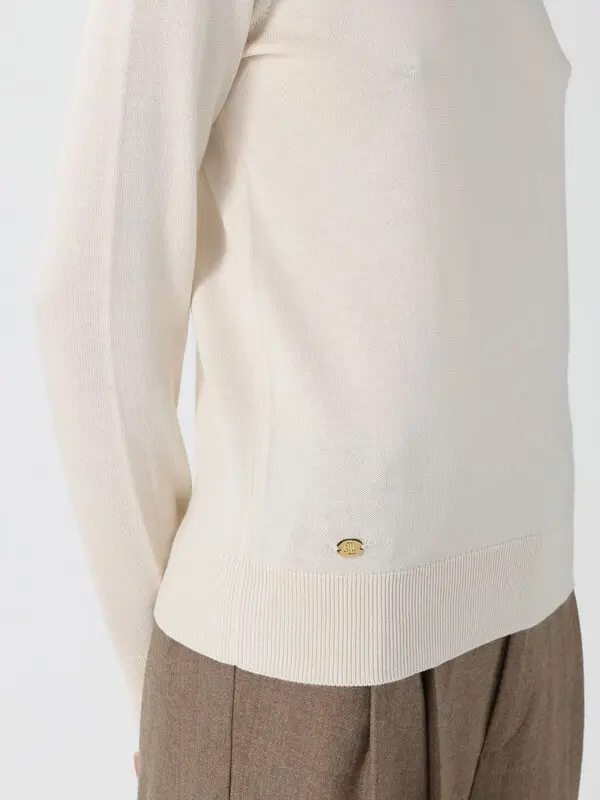 Ralph Lauren Crew Neck Jumper - Cream