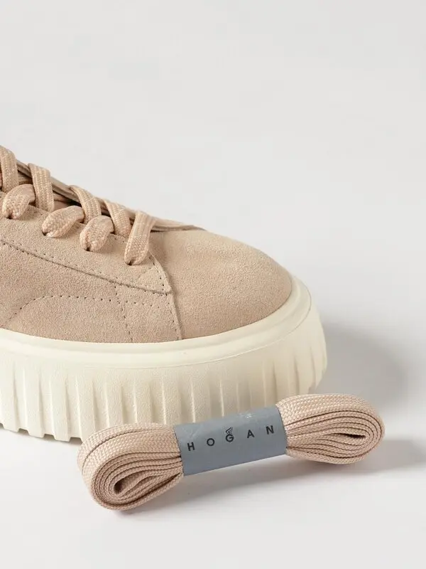 Hogan H-stripes Suede Sneakers