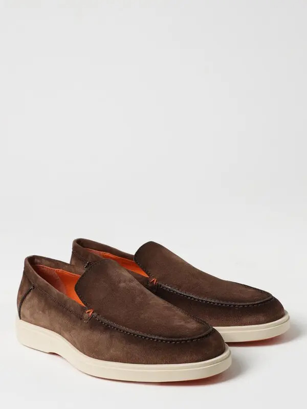 Santoni Loafers - Burnt