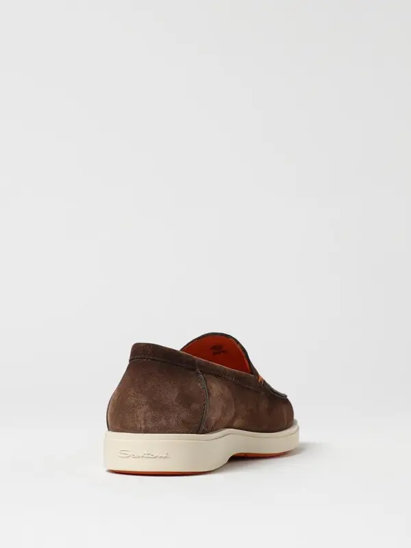 Santoni Loafers - Burnt