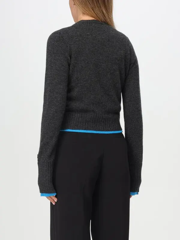 Pinko Ribbed V-neck Cardigan
