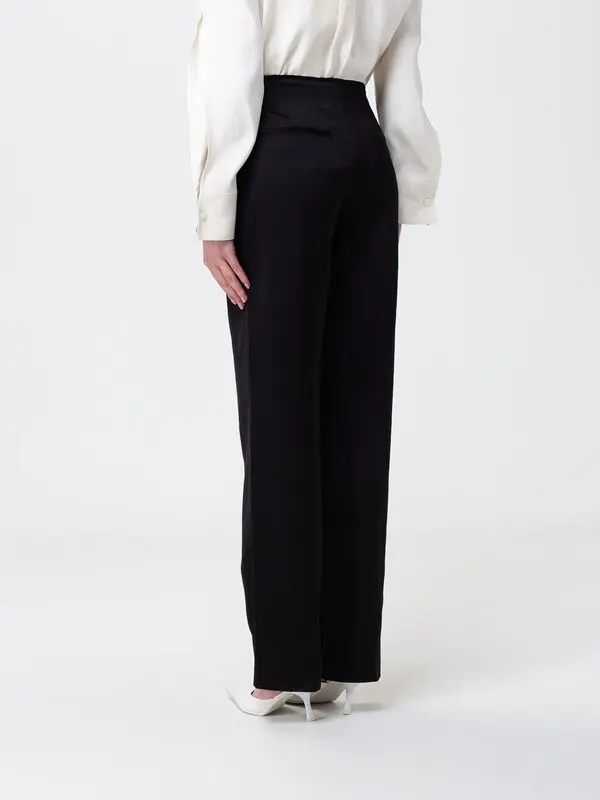 TOTEME Linen Blend Straight Pants