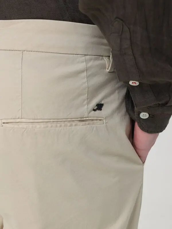 MASON'S Slim Fit Stretch Cotton Trousers