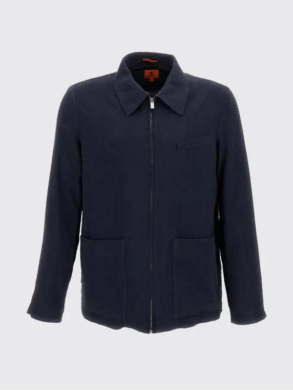 Barena Venezia Linen Blend Shirt Jacket