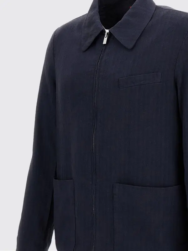Barena Venezia Linen Blend Shirt Jacket