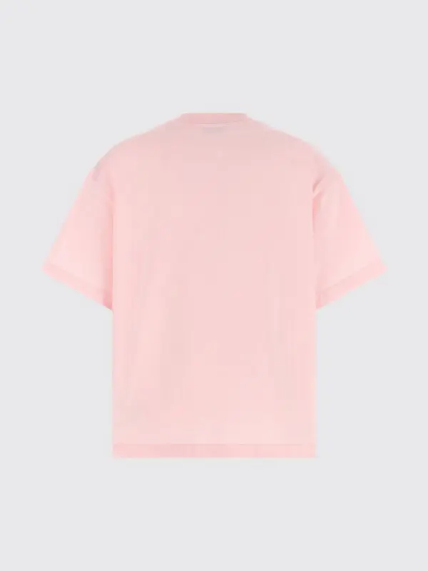 JIL SANDER Relaxed Fit Cotton T-shirt - Pink