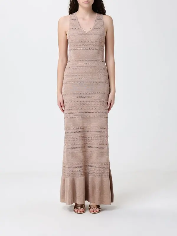 Liu Jo Viscose Blend Long Dress