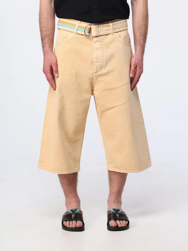 COUNTY OF MILAN Wide Leg Cropped Jeans