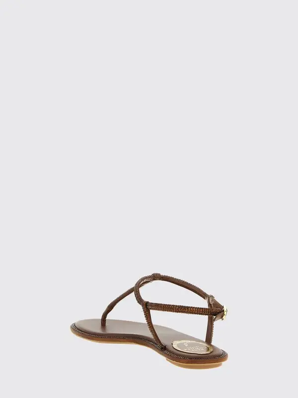 Rene Caovilla Heeled Sandals Colour - Brown