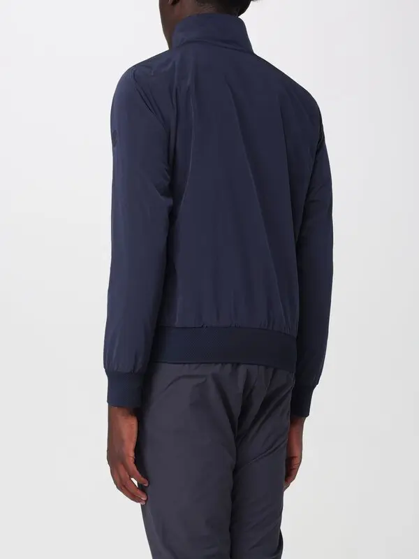 PEOPLE OF SHIBUYA Polyester Bomber Jacket - Navy