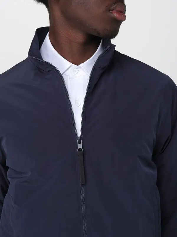 PEOPLE OF SHIBUYA Polyester Bomber Jacket - Navy