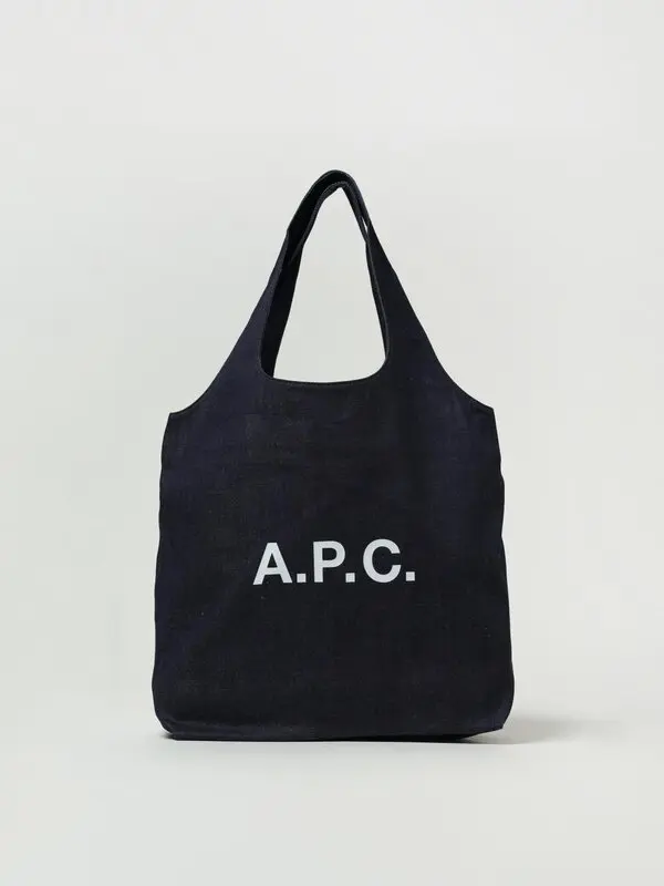 A.p.c. Tote Bag Colour - Blue