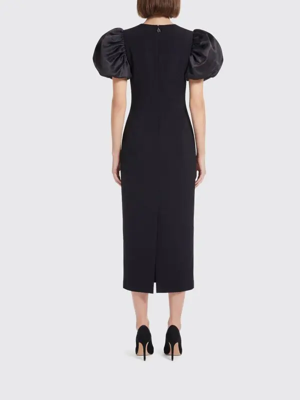 ROTATE BY BIRGER CHRISTENSEN Puff Sleeve Midi Dress