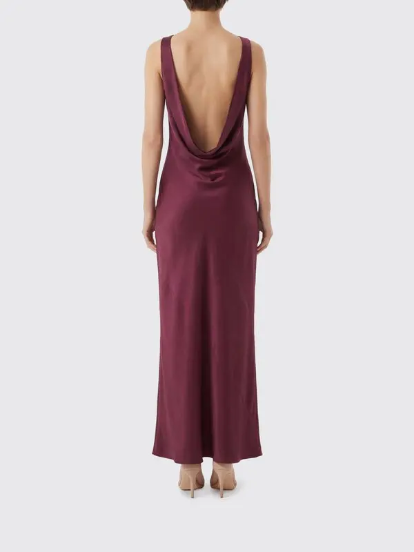 Norma Kamali Satin Maxi Dress