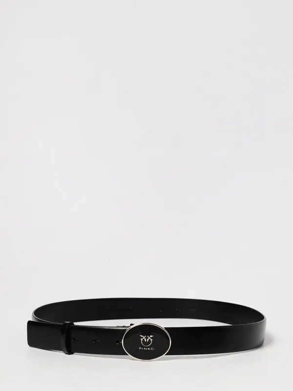 Pinko Belt With Logo Buckle