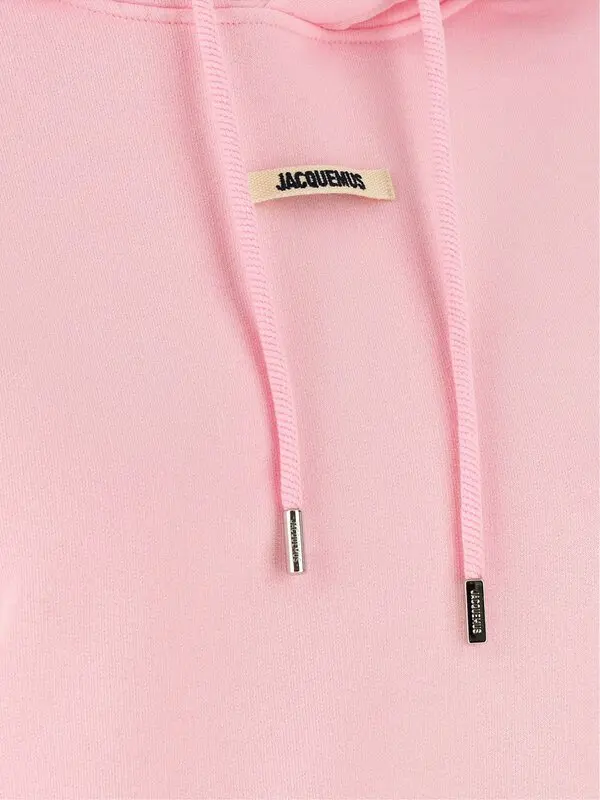 Jacquemus Cotton Hoodie - Pink