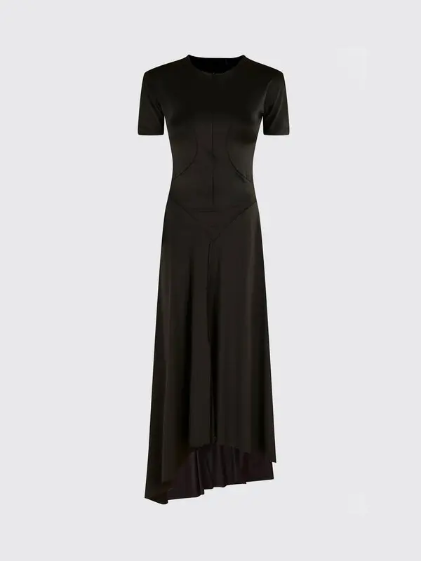 Victoria Beckham Asymmetric Jersey Dress