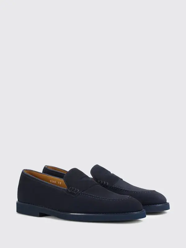 DOUCAL'S Suede Loafers - Blue