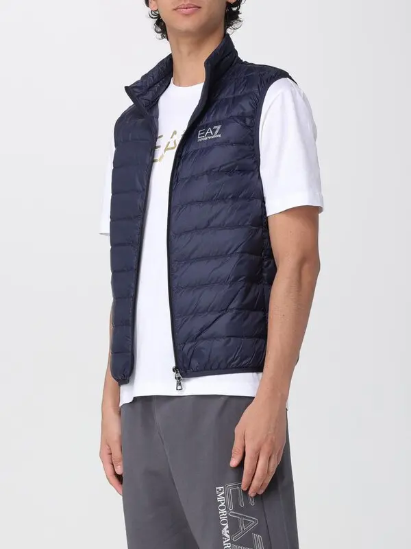 EA7 Padded Quilted Nylon Gilet