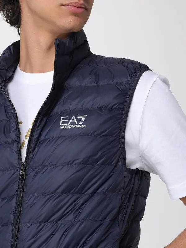 EA7 Padded Quilted Nylon Gilet