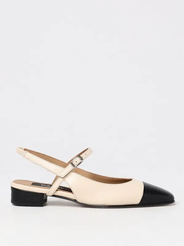 CAREL Two-tone Slingback Heels