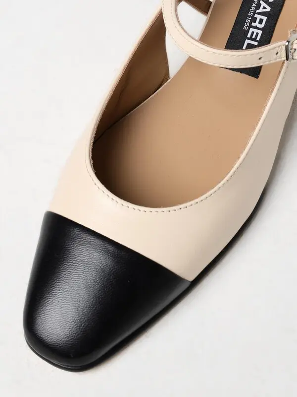 CAREL Two-tone Slingback Heels