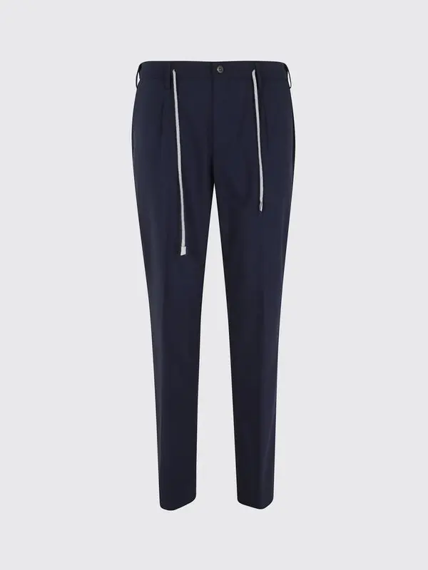 Eleventy Stretch Virgin Wool Trousers