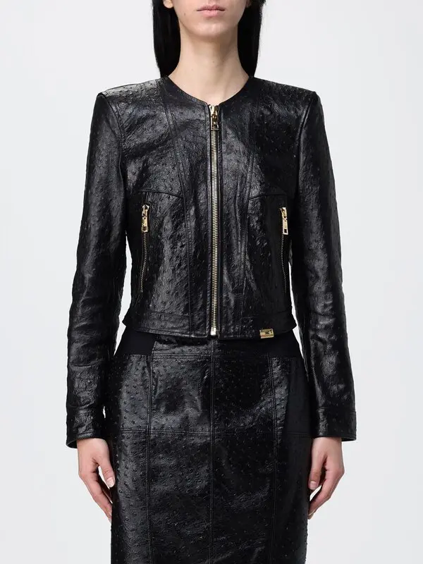 Elisabetta Franchi Leather Jacket