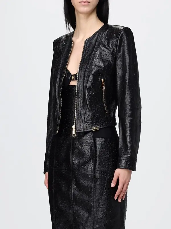 Elisabetta Franchi Leather Jacket