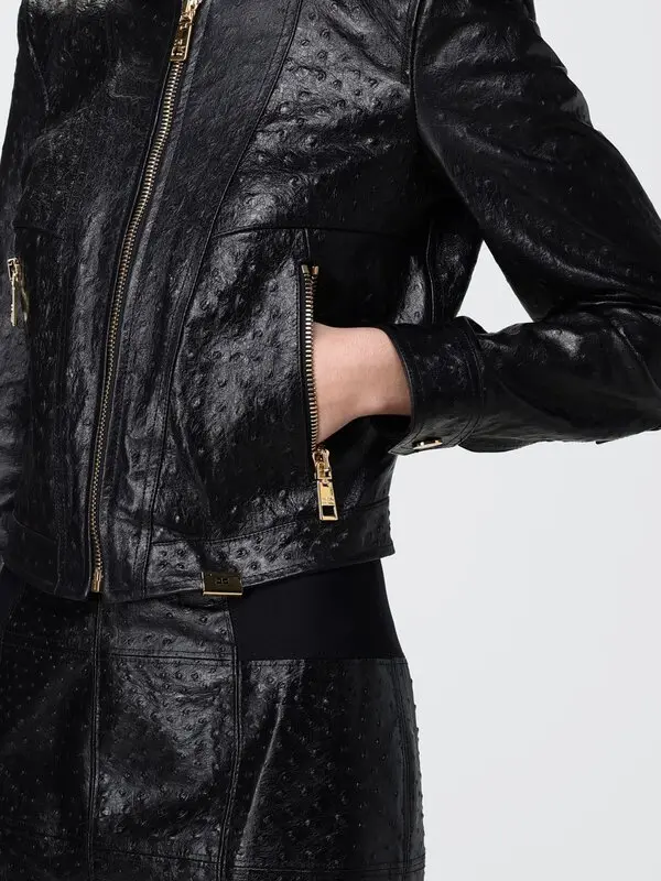 Elisabetta Franchi Leather Jacket