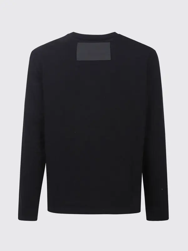 JIL SANDER Long-sleeved Cotton T-shirt With Crew Neck - Black