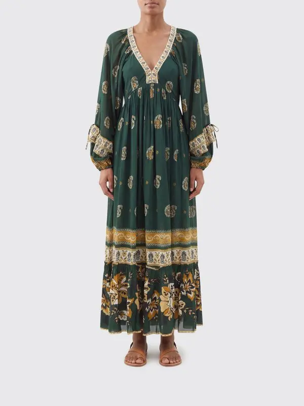 Farm Rio Maxi Dress With Paisley Print
