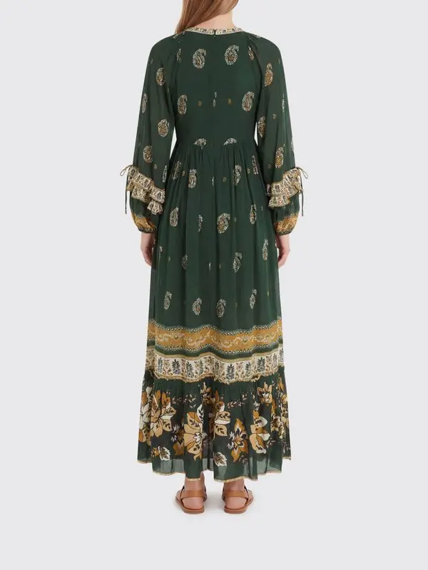 Farm Rio Maxi Dress With Paisley Print