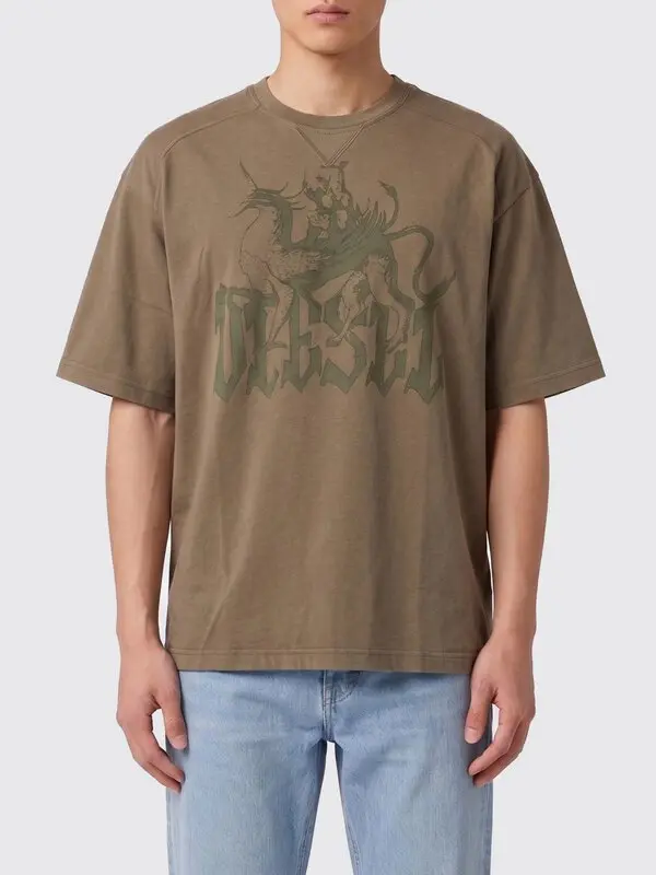 DIESEL® Printed Cotton T-shirt