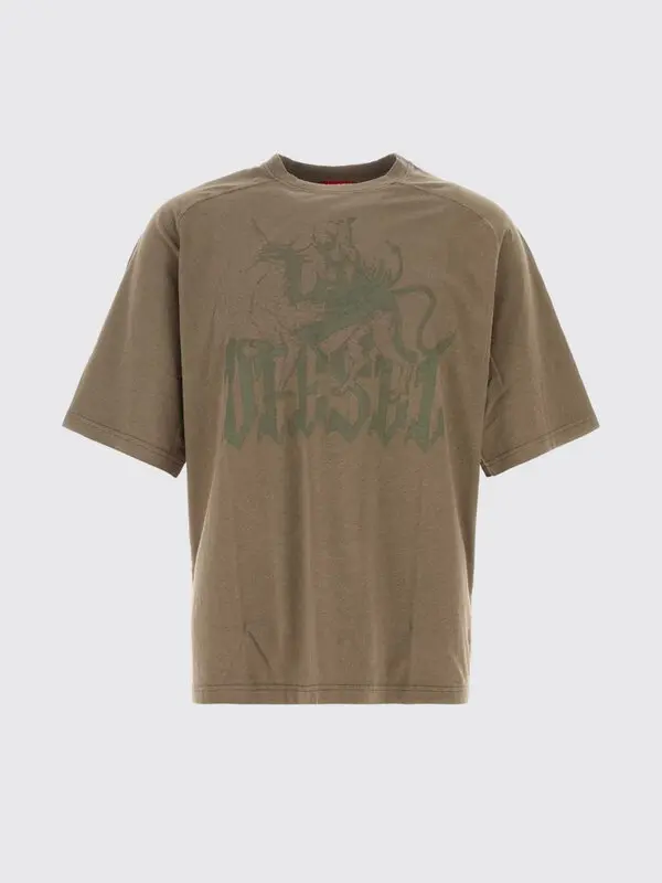 DIESEL® Printed Cotton T-shirt