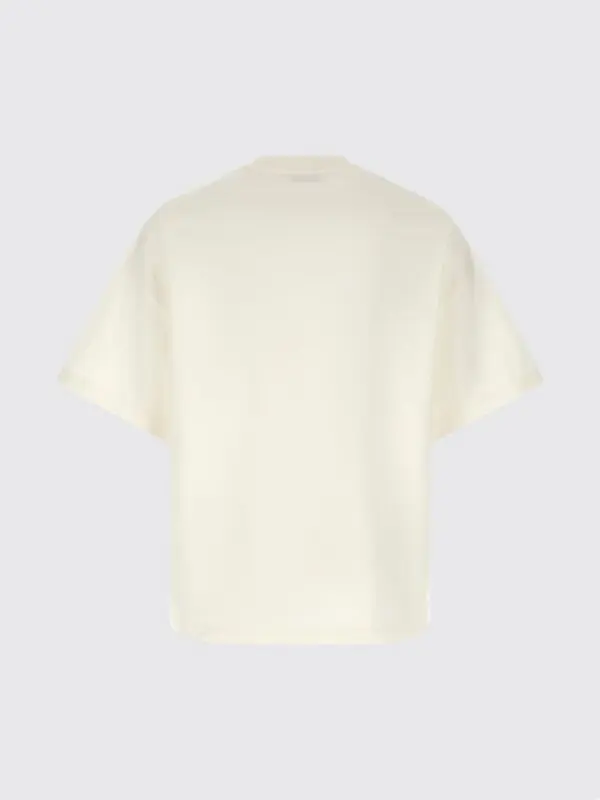 JIL SANDER Relaxed Fit Cotton T-shirt With Contrasting Logo