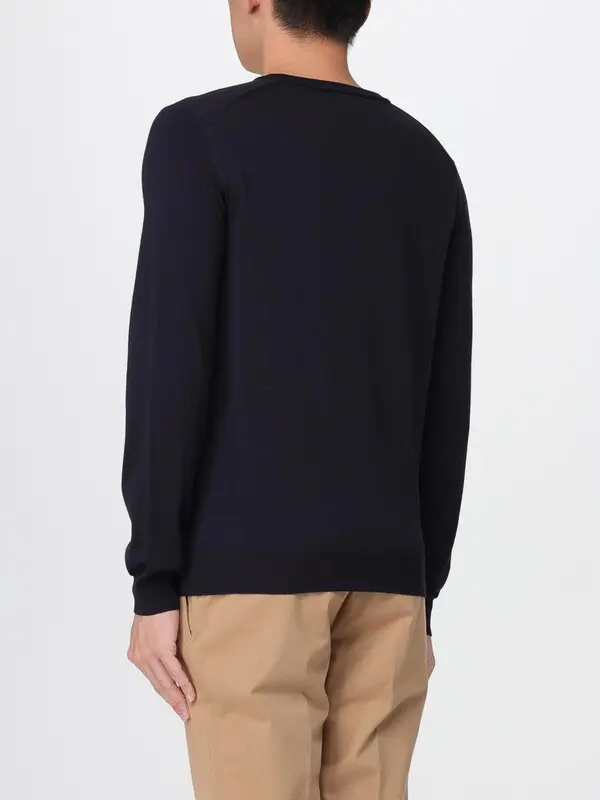 ZANONE V-neck Pullover - Blue