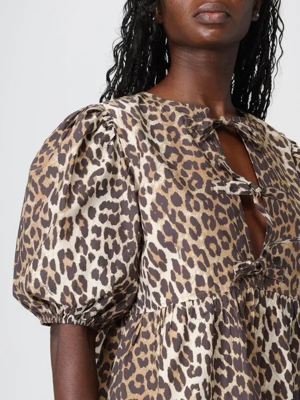 GANNI Dress Colour - Brown
