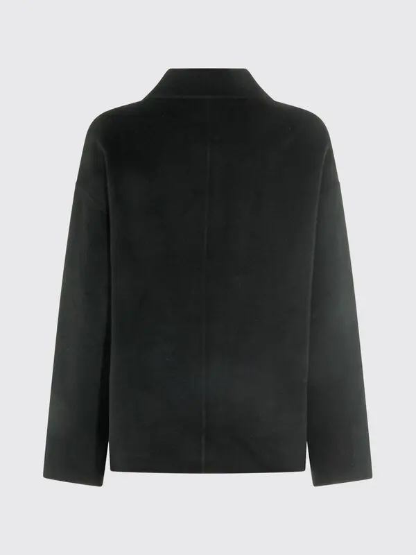 ANINE BING Luca Wool And Cashmere Shirt Jacket With Patch Pockets - Grey