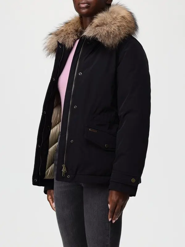 Woolrich Parka With Fur Trim