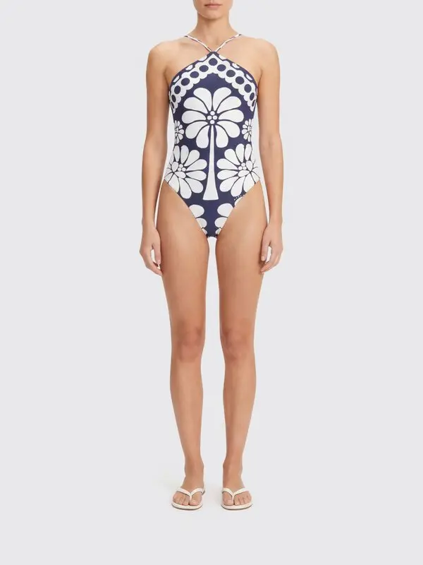 Farm Rio Printed Polyamide One-piece Swimsuit