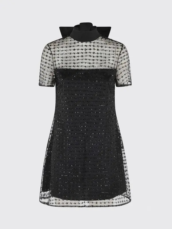 Staud Sequined Mini Dress