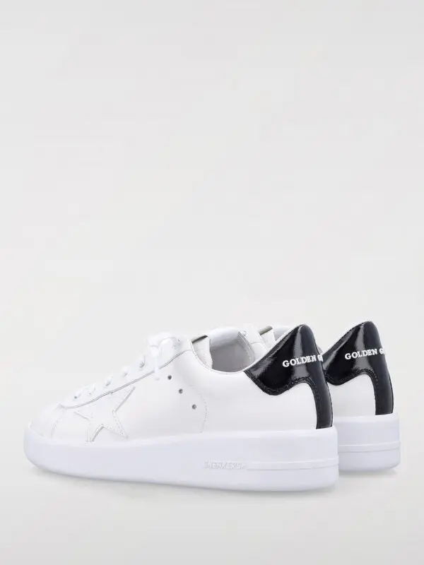 GOLDEN GOOSE Lace-up Leather Sneakers - White