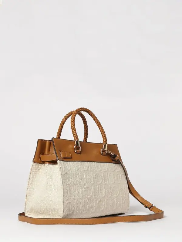 Liu Jo Canvas And Faux Leather Bag