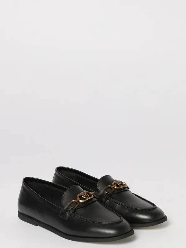 Pinko Naty 05 Leather Loafers