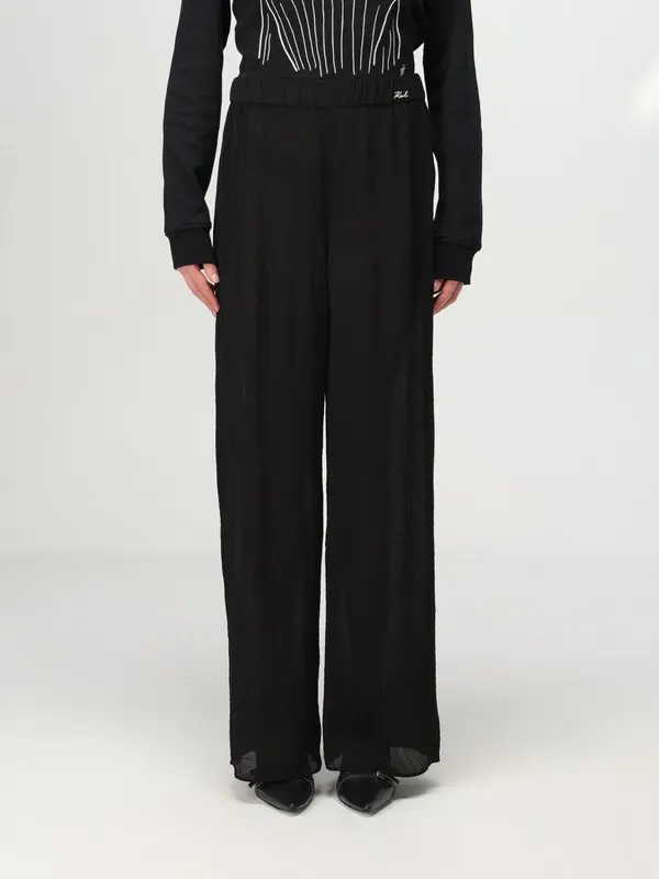 Karl Lagerfeld Wide-leg Trousers