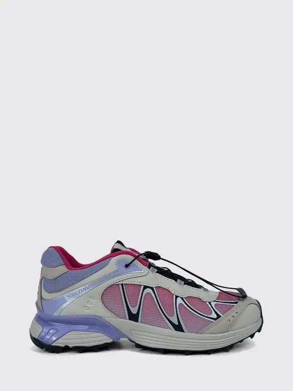 SALOMON Xt-whisper Abstract-pattern Mesh Sneakers With Drawstring Closure