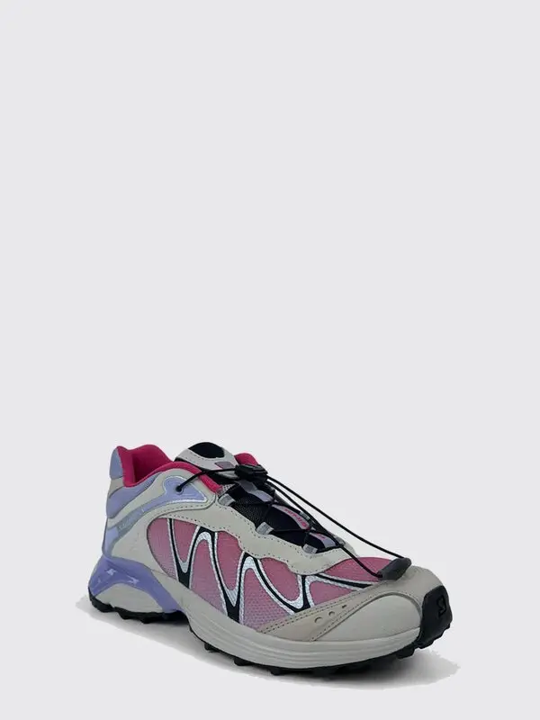 SALOMON Xt-whisper Abstract-pattern Mesh Sneakers With Drawstring Closure
