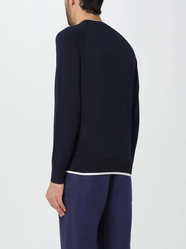 Eleventy Crew Neck Fine Knit Jumper
