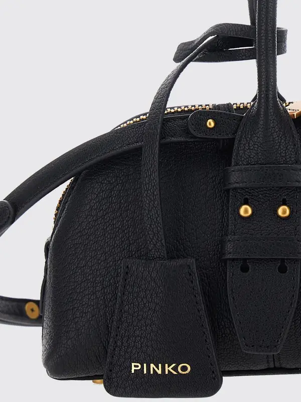 Pinko Escape Horizontal Handbag In Sheepskin Leather